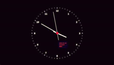 circular dotted clock special effect made by js based on css3 free