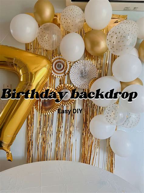 Creative Birthday Backdrop Ideas For Memorable Celebrations