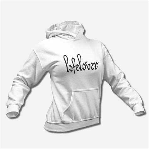 Lifelover Band Hoodie, Lifelover Logo Hooded Sweatshirt, Black Metal ...
