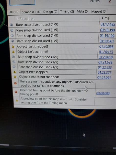can anybody please help resolve these 2 errors r osugame