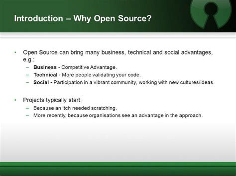 How To Run A Successful Open Source Project Presentation Slides Will