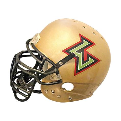 Tony Berti Las Vegas Outlaws 2001 Xfl Game Used Helmet Ebay