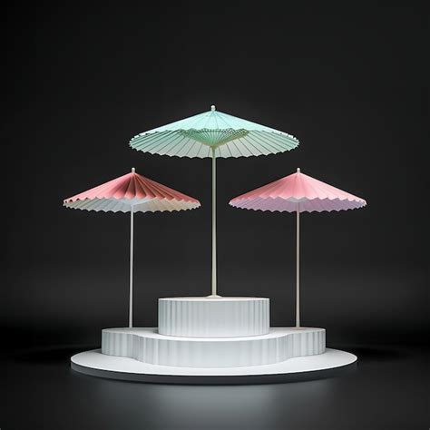 Premium Photo Polystyrene Product Stands With Lightweight And