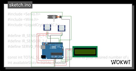 Parking Wokwi Esp32 Stm32 Arduino Simulator