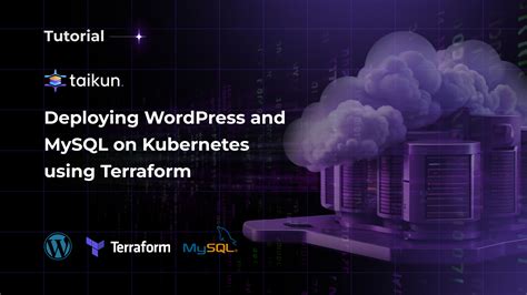 deploy wordpress and mysql on kubernetes with terraform