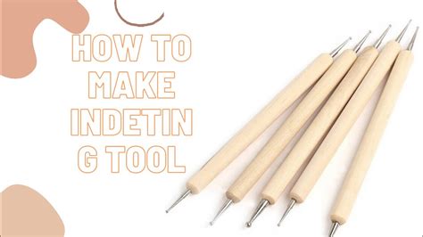 How To Make Simply Indenting Tool At Home Youtube