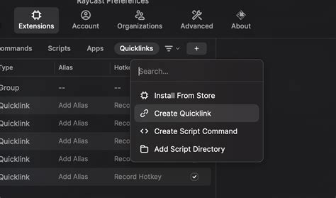 🌟 常用推荐 效率神器：raycast 使用记录 《技术笔记》 极客文档