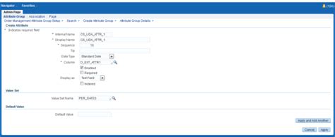Order Management User Defined Attributes Learn Oracle Scm