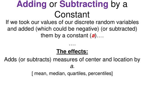 Transforming And Combining Random Variables Ppt Download
