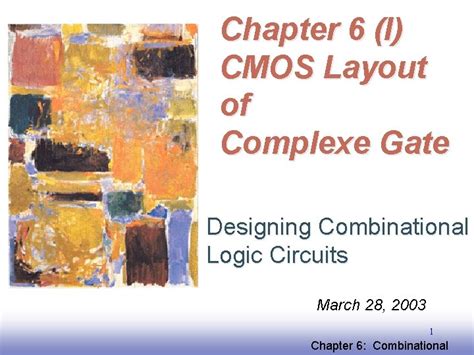 Chapter 6 I Cmos Layout Of Complexe Gate