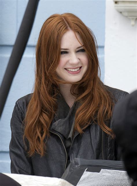 Karen Gillan At The Doctor Who Set Hawtcelebs