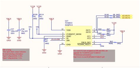 TUSB321 TUSB321 Not Detecting Cable Inversion Interface Forum Interface TI E2E Support Forums