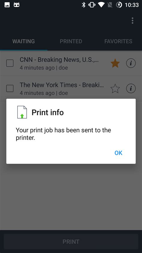 Using YSoft SafeQ Mobile Terminal For Android Dispatcher Paragon Documentation