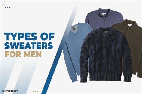 13 Different Types Of Sweaters For Men Suits Expert