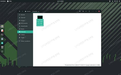 How To Take A Screenshot On Manjaro Linux Tutorials Learn Linux