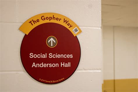 Qr Codes Added To Gopher Way Signs To Improve Navigation The