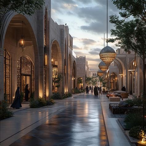 Traditional And Contemporary Elements In Cairos Urban Design Premium