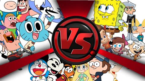 Cartoon Network Vs Nickelodeon Vs Disney Xd