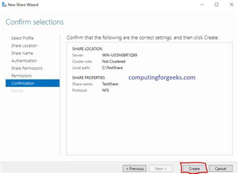 How To Configure Nfs Server On Windows Server Computingforgeeks