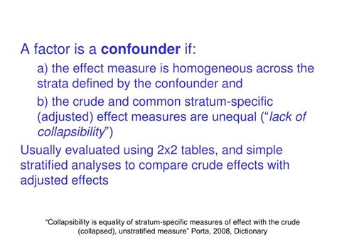 Ppt Confounding In Epidemiology Powerpoint Presentation Free Download Id 5566529