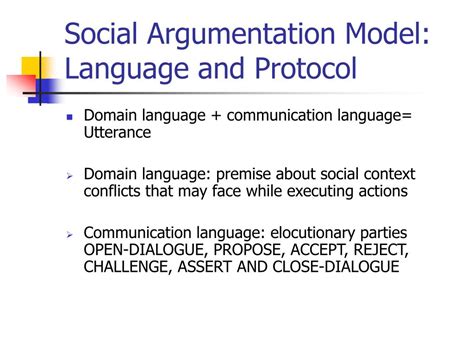 Ppt Managing Social Influences Through Argumentation Based Negotiation Powerpoint Presentation