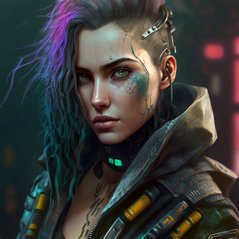 Cyberpunk Girls Пикабу