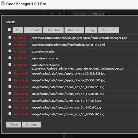 OpenCart Code Manager Pro Pro Web Based IDE Framework For OpenCart