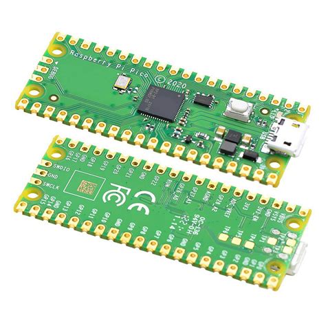 Placa Oficial Raspberry Pi Pico Rp2040 Microcomputadoras De Bajo Consumo Micro Verde