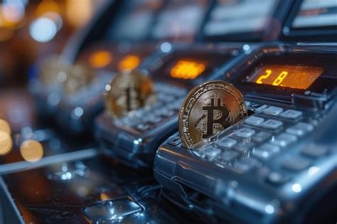 Premium Photo Bitcoin Payment Revolutionary Virtual Currency Symbol Cryptocurrency In A