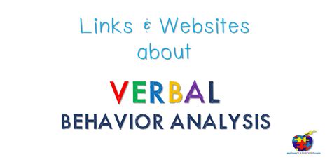 Verbal Behavior Analysis