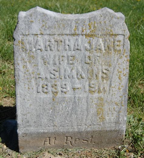Martha Jane Myers Simkins 1839 1911 Mémorial Find A Grave