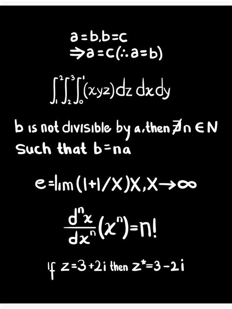 Antique Math Formula Equation Divisible By E Constant Euler