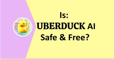 Is Uberduck Ai Safe And Free Networkbuildz