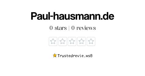 Paul Hausmannde Review Legit Or Scam 2024 New Reviews