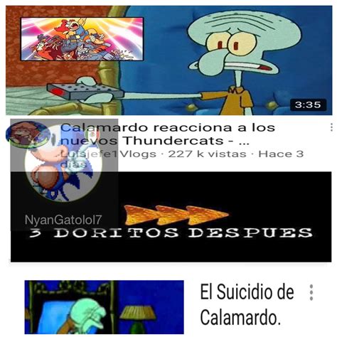 Memes Calamardo