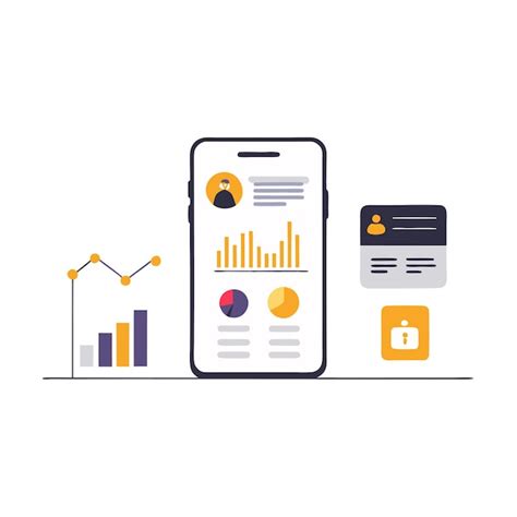 Designing Engaging Mobile Analytics Dashboards For Ui Designers Premium Ai Generated Vector