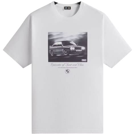 Kith X Bmw M3 Portrait Vintage Tee White Rif La