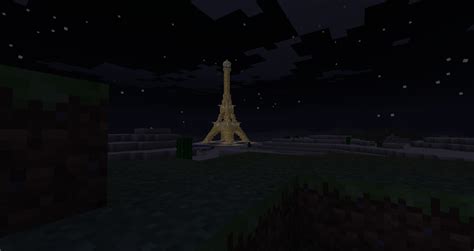 Eiffel Tower Minecraft Map Eiffel Tower Minecraft Map
