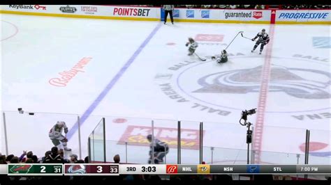 Nate Mackinnon Crosschecks Hartman In The Head In Open Ice Nowhere Near