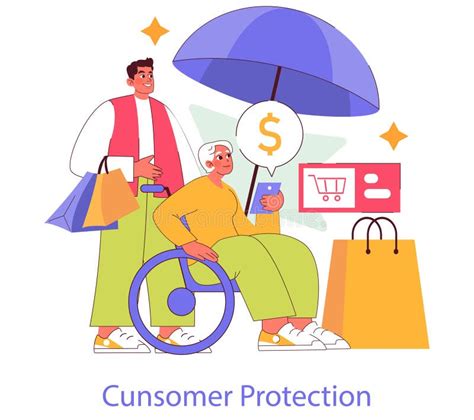Customer Engagement Flat Vector Illustration Stock Vector