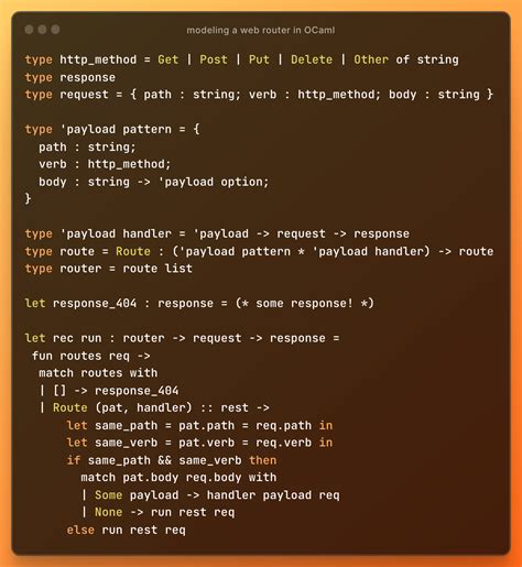 How I Explore Domain Problems Cheaply And Fast With OCaml Modeling A Web Router