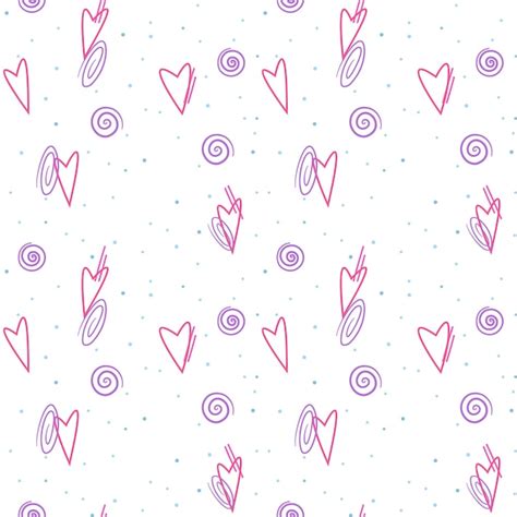 Premium Vector Pattern Heart