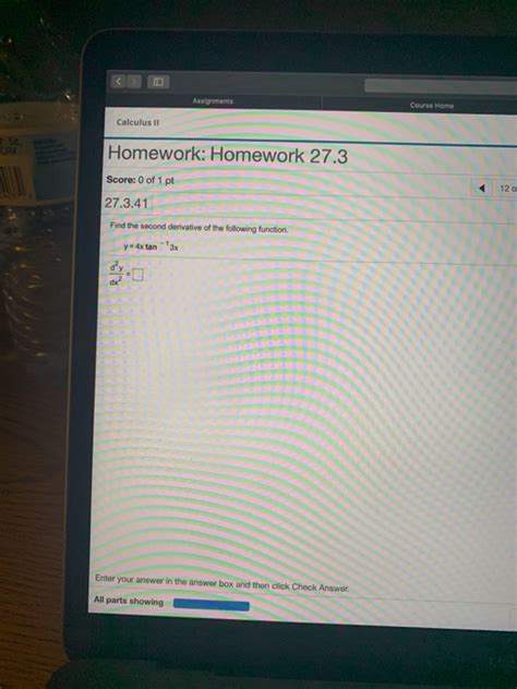 Solved Assignments Course Home Calculus Ii Homework