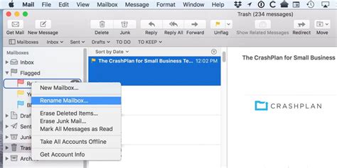 How To Rename Email Flags In Apple Mail On The Mac