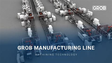 Grob Systems Inc On Linkedin Grob Manufacturing Line Fertigungslinie