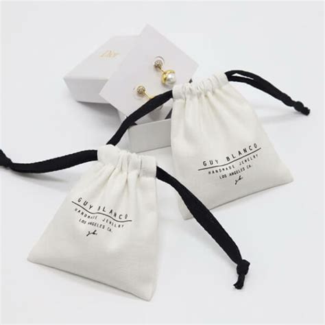Customization Canvas Drawstring Pouch PackFancy