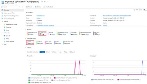 Quickstart Use Azure Service Bus Queues From Net App Azure Service