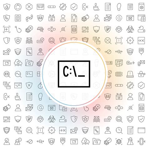 Command Line Interface Icons Iconshock
