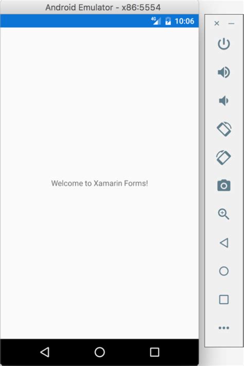 Creating Hello World In Xamarinformssample