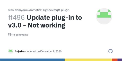 Update Plug In To V30 Not Working · Issue 496 · Stas Demydiuk